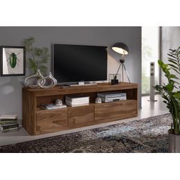 TV-Board Sheesham 190x50x60 smoked cherry gebeizt TORONTO #147