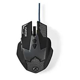 Nedis Gaming-Maus GMWD200BK Verkabelt Schwarz