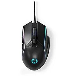 Nedis Gaming-Maus GMWD510BK Verkabelt Schwarz
