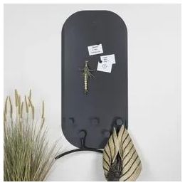 Garderobenhalter SPINDER DESIGN "Espen", schwarz, B:55cm H:115cm T:7cm, Metall, Garderobenhalter, Metall, Breite 55 cm