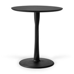Ethnicraft Torsion Indoor Tisch Eichenholz Rund Schwarz