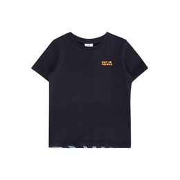 s.Oliver T-Shirt Jungen Gr&ouml;&szlig;e 140 navy / taubenblau / orange