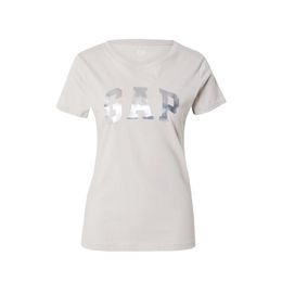 GAP T-Shirt 'CLSC' Damen Gr&ouml;&szlig;e S silber / wei&szlig;