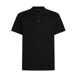 K by KARL LAGERFELD Karl Lagerfeld Poloshirt 'Kameo' Herren Gr&ouml;&szlig;e M schwarz