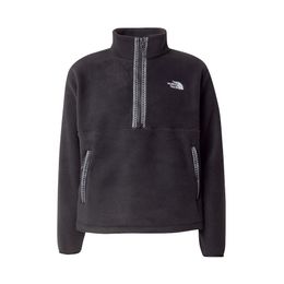 The North Face Sweatjacke 'FLEESKI' Herren Größe M schwarz / weiß