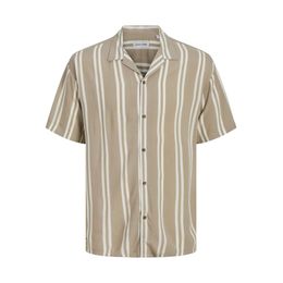 Jack & Jones Jack & Jones Button Up Shirt 'JJEJeff' male Beige size XS