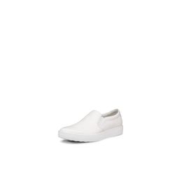 Ecco Slip On 'Soft 60' Herren Gr&ouml;&szlig;e 42 wei&szlig;
