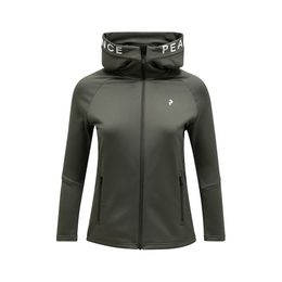 Peak Performance Athletic Fleece Jacket 'Rider' female Green size S