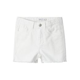 name it Shorts 'NKFRose' Mädchen Größe 92 white denim