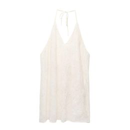 Pull&Bear Pull&Bear Kleid Damen Gr&ouml;&szlig;e 42 ecru