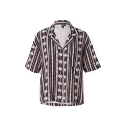 Volcom Bluse 'SUN STUNNER' Damen Größe S orange / schwarz / weiß