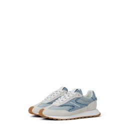KARL LAGERFELD JEANS Sneaker 'Kairo' Damen Größe 36 blue denim / weiß / offwhite