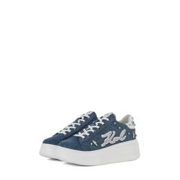 K by KARL LAGERFELD Karl Lagerfeld Sneaker 'Anakapri' Damen Größe 38 blue denim / weiß