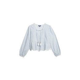 Superdry & Co Blouse female Blue, White size 40