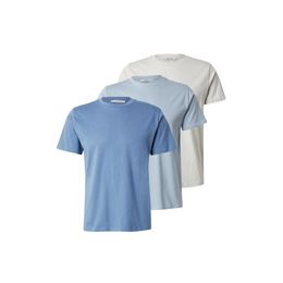 ABOUT YOU Shirt 'Len' male Blue, Grey size L