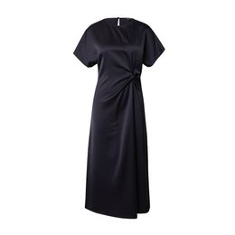 comma, COMMA Kleid Damen Größe 44 navy Winterkleid