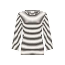 Kaffe Shirt 'Liddy' Damen Größe M schwarz / weiß