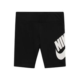 Nike Sportswear Hose 'Futura' M&auml;dchen Gr&ouml;&szlig;e 104/110 schwarz / wei&szlig;