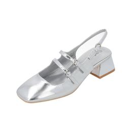 Palado Slingpumps 'Guhala' Damen Größe 40 silber