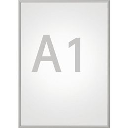 Maul Klapprahmen Maulstandard, silber, für DIN A1