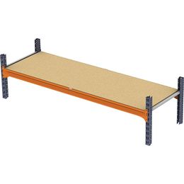 Weitspannregal-Fachebene, mit Spanplatte, BxT 2225 x 1100 mm kaiserkraft