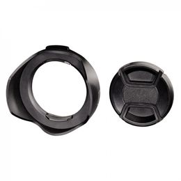 Hama Gegenlichtblende mit Objektivdeckel 58mm