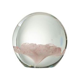 J Line Dekoobjekt in Rosa/ Ohne Farbe - (H)8 x Ø 8 cm - 12% | Dekofiguren