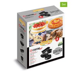 Guardini 4tlg. Backformen-Set in Schwarz - 19% | Kuechenhelfer