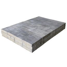 EHL Tresa-Pflasterstein-Mix weiß/anthrazit 5 cm