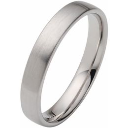 Trauring Firetti "Schmuck Geschenk Hochzeit Ehering "LIEBE" Gr. 21, silber (silberfarben), Fingerringe, Damen, 21, ohne Brillanten, Silber 925 (Sterlingsilber), 4mm, Trauring, Made in Germany, wahlweise mit oder ohne Brillanten