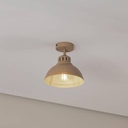 Luminex Deckenleuchte Sven, 1-flammig, beige, Stahl