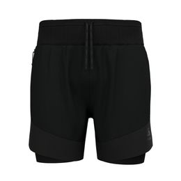 Odlo X-Alp Trail 6 Inch 2-In-1 Short Bekleidung Herren schwarz XL