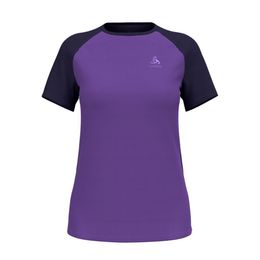 Odlo X-Alp Trail T-Shirt Crew Neck S/S Bekleidung Damen lila L
