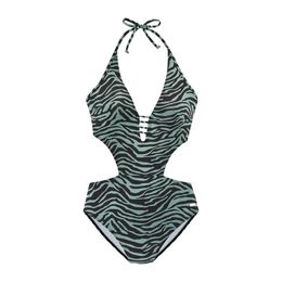 Venice Beach Swimsuit female Green size 34