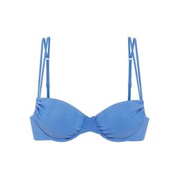 Copenhagen Studios Bikini Top female Blue size 40