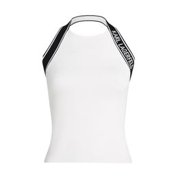 K by KARL LAGERFELD Karl Lagerfeld Top Damen Gr&ouml;&szlig;e XXL schwarz / wei&szlig;