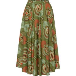 ROSSANA DIVA Maxi-Rock Oliv (Gr&ouml;&szlig;e: 40)