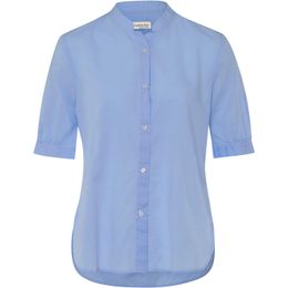 ROSSANA DIVA Stehkragenbluse Bleu (Größe: 36)