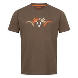 Blaser T-Shirt Argali Multi-Color 25 Dark Brown (Größe: S)