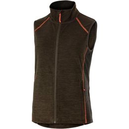 Parforce Damen Performance-Fleeceweste Evo Oliv (Größe: XS)
