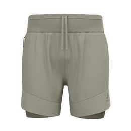 Odlo X-Alp Trail 6 Inch 2-In-1 Short Bekleidung Herren grau