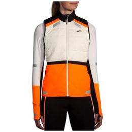 Brooks Run Visible Insulated Vest 2.0 Bekleidung Damen schwarz