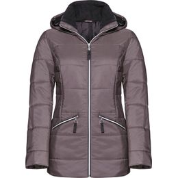 Damen Steppjacke taupe, Gr&ouml;&szlig;e 40