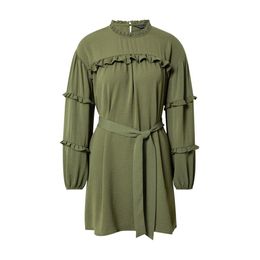Dorothy Perkins Kleid Damen Größe 38 khaki Winterkleid