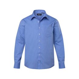 Men Plus Business Shirt male Blue size 6XL