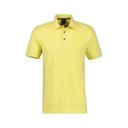 Lerros Piqué-Poloshirt für Herren Größe L hellgelb