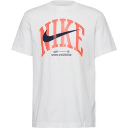 Nike Dri-Fit Modern Fitness T-Shirt Herren - weiß - Gr. XXL - Baumwolle