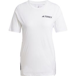 Adidas Xpr Funktionsshirt Damen - weiß - Gr. S - Polyester