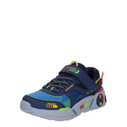 Skechers Sneaker 'GAMETRONIX 2.0' Jungen Größe 35.5 navy / himmelblau / limette / rot