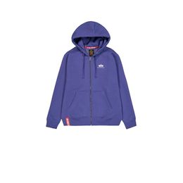 Alpha Industries Zip-Up Hoodie male Purple size 4XL